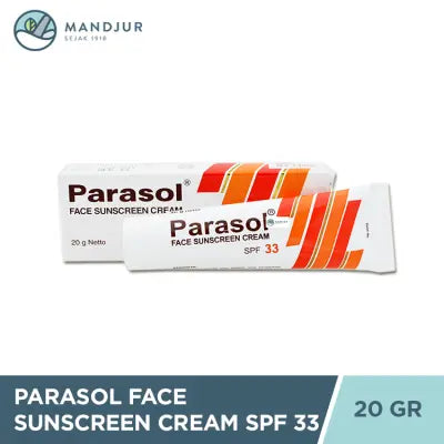 Parasol Face Sunscreen Cream SPF 33 20 Gr — Apotek Mandjur