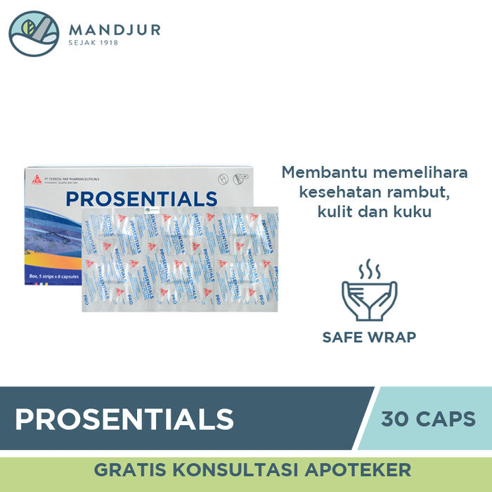 Prosentials 30 Kapsul — Apotek Mandjur
