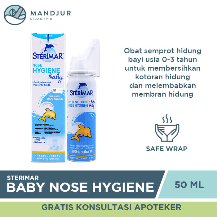 Sterimar Baby Nasal Hygiene Spray 50 mL — Apotek Mandjur
