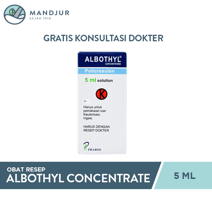 Albothyl Concentrate 5 mL — Apotek Mandjur