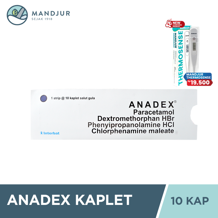 Anadex 10 Kaplet — Apotek Mandjur