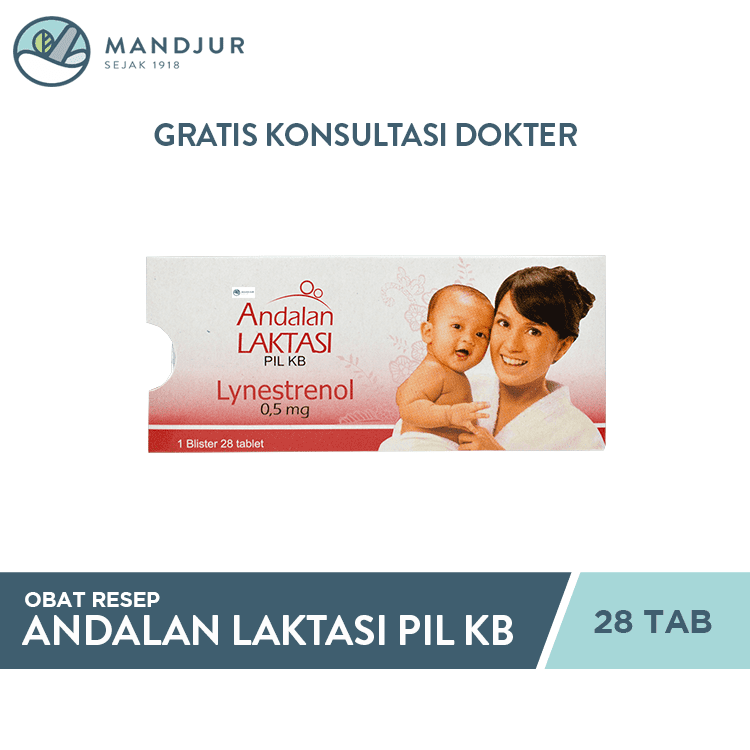 Andalan Laktasi 28 Tablet — Apotek Mandjur
