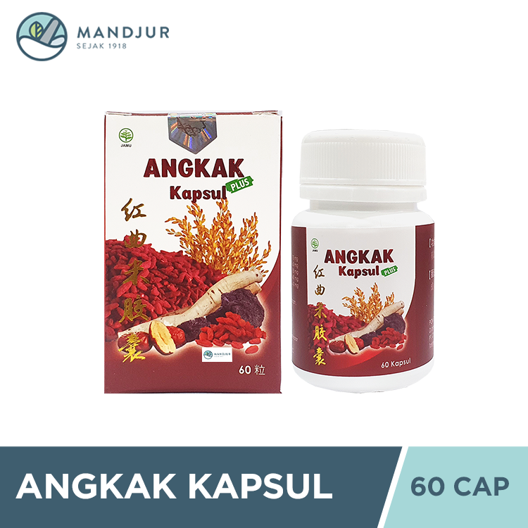 Angkak Kapsul (Red Yeast Rice) — Apotek Mandjur