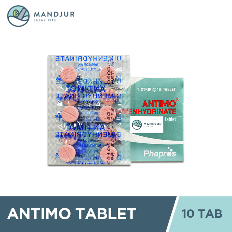 Antimo Tablet — Apotek Mandjur