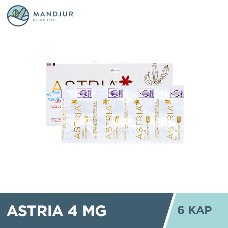 Astria 4 mg 6 Kapsul — Apotek Mandjur