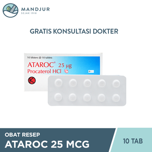 Ataroc 25 mcg 10 Tablet — Apotek Mandjur