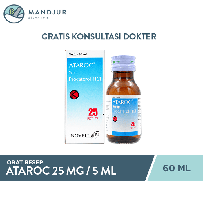 Ataroc Sirup 60 Ml — Apotek Mandjur