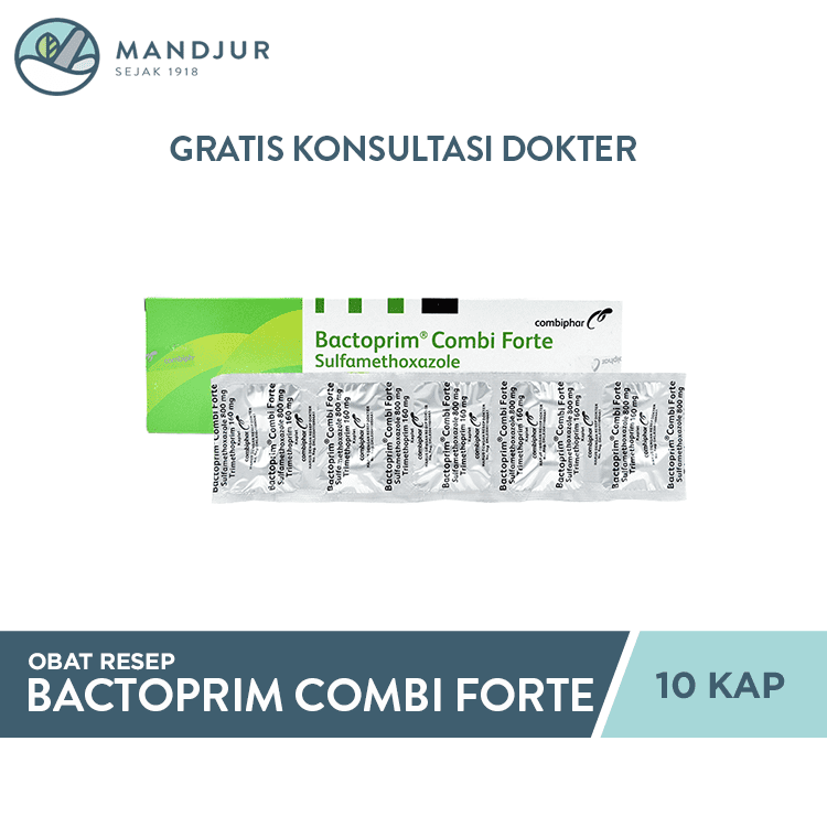 Bactoprim Combi Forte 10 Kaplet — Apotek Mandjur