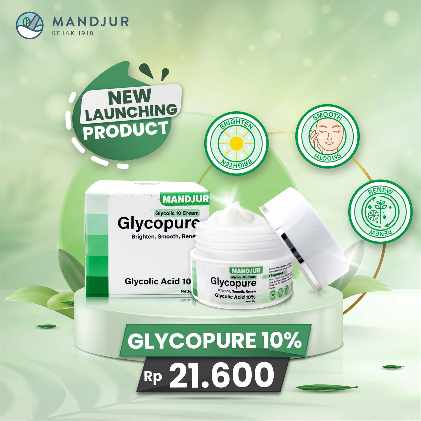 Glycore 10% Cream 10 G — Apotek Mandjur