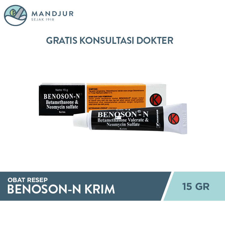 Benoson N Cream 15 G — Apotek Mandjur
