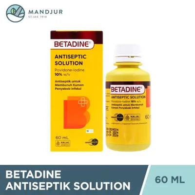 Betadine 60 ML — Apotek Mandjur