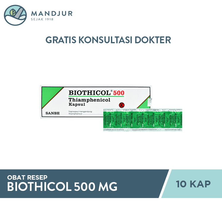 Biothicol 500 Mg 10 Kapsul — Apotek Mandjur