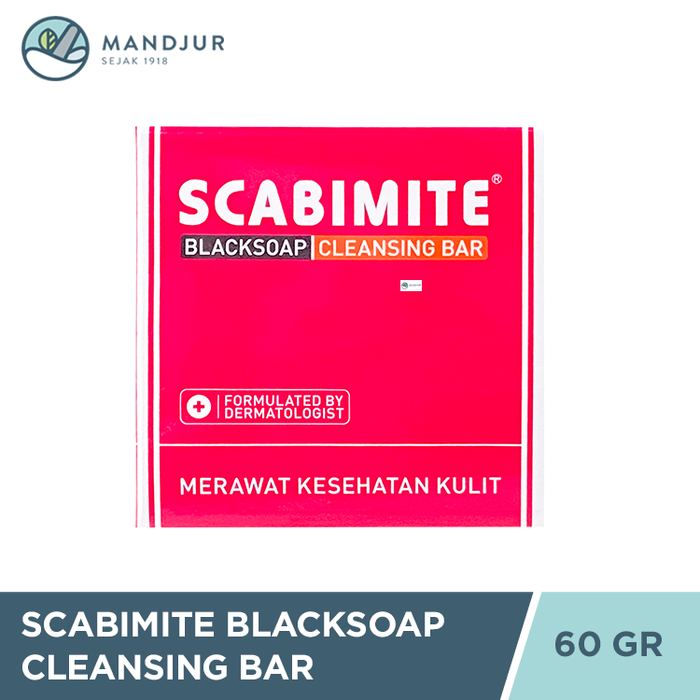 Scabimite Blacksoap 60 Gram — Apotek Mandjur