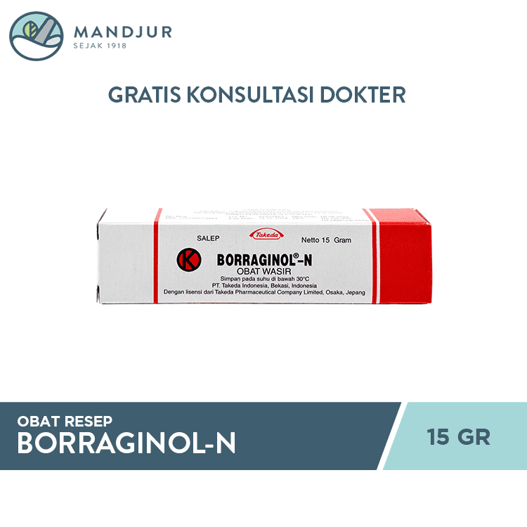 Borraginol-N Salep 15 G — Apotek Mandjur