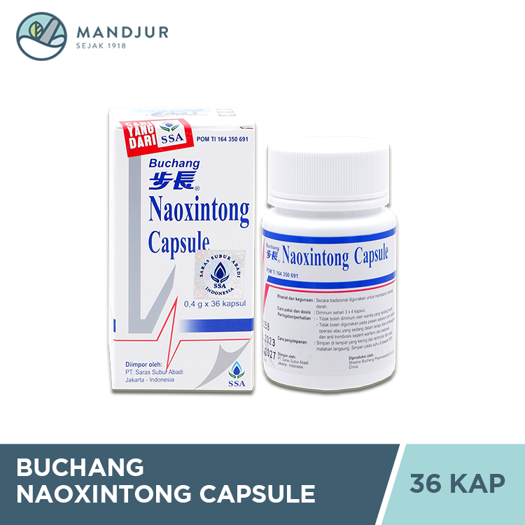 Buchang Naoxintong 36 Kapsul — Apotek Mandjur