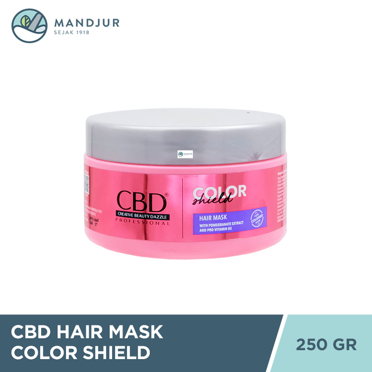 CBD Color Shield Hair Mask 250 Gr — Apotek Mandjur