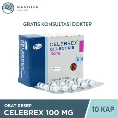 Celebrex 100 Mg 10 Kapsul — Apotek Mandjur