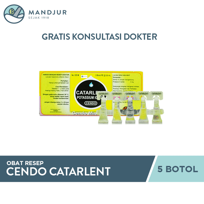 Cendo Catarlent Minidose 0.6 ML — Apotek Mandjur