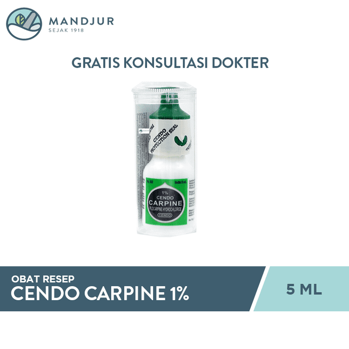 Cendo Carpine 1% Eye Drops 5 ml — Apotek Mandjur