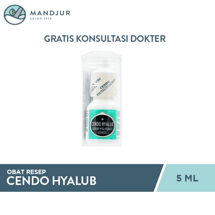 Cendo Hyalub Eye Drop 5 mL — Apotek Mandjur