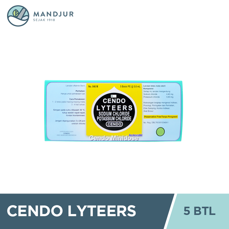 Cendo Lyteers Minidose 0.6 mL — Apotek Mandjur