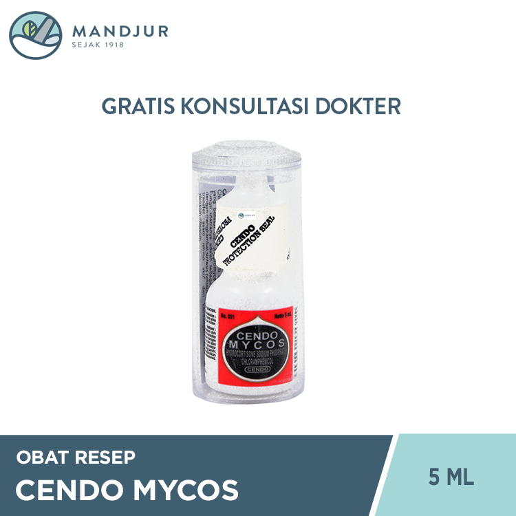 Cendo Mycos Eye Drops 5 Ml — Apotek Mandjur