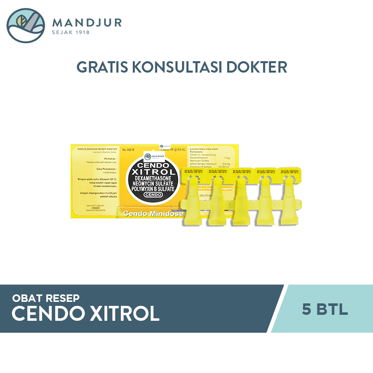 Cendo Xitrol Minidose 0.6 ML — Apotek Mandjur