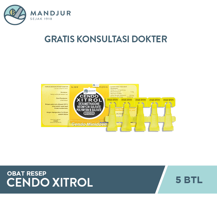 Cendo Xitrol Minidose 0.6 ML — Apotek Mandjur