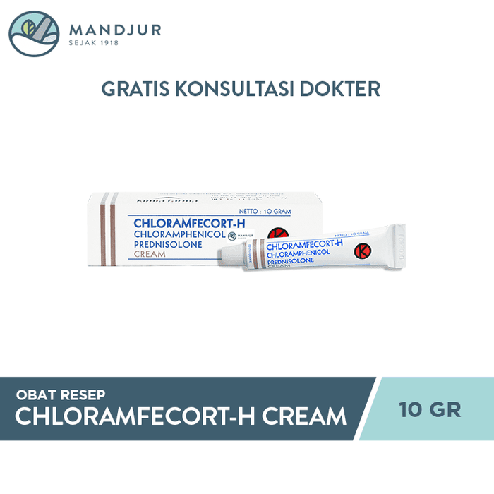 Chloramfecort H Cream 10 Gram — Apotek Mandjur
