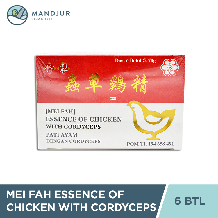 Chong Cao Ji Jing (Mei Fah) Essence Of Chicken With Cordyceps — Apotek ...