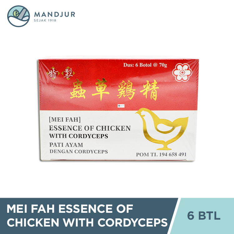 Chong Cao Ji Jing (Mei Fah) Essence Of Chicken With Cordyceps — Apotek ...