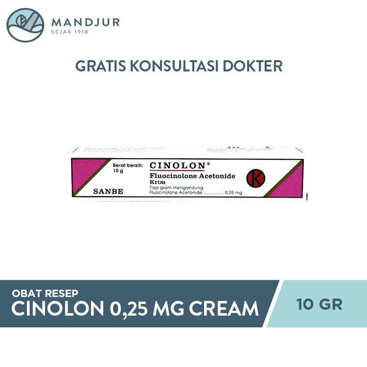 Cinolon Cream 10 Gram — Apotek Mandjur