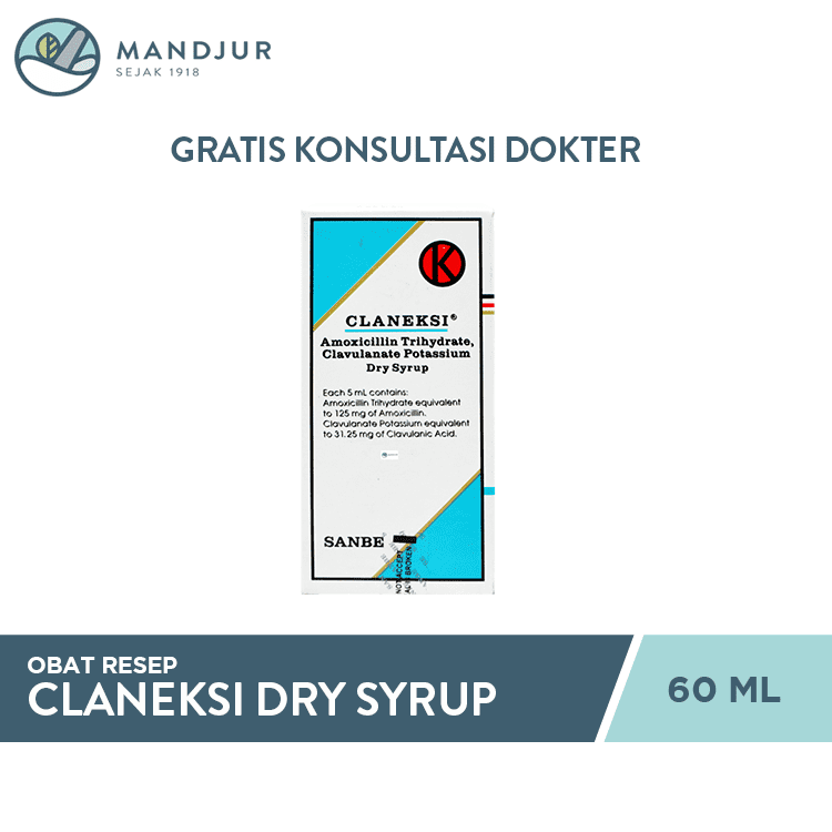 Claneksi Sirup 60 ML — Apotek Mandjur