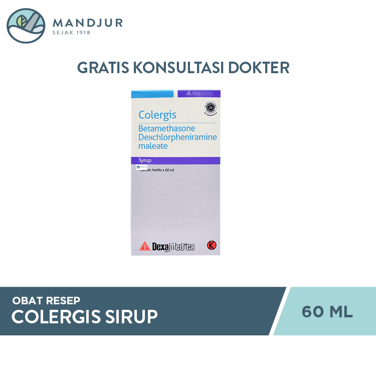 Colergis Sirup 60 ML — Apotek Mandjur