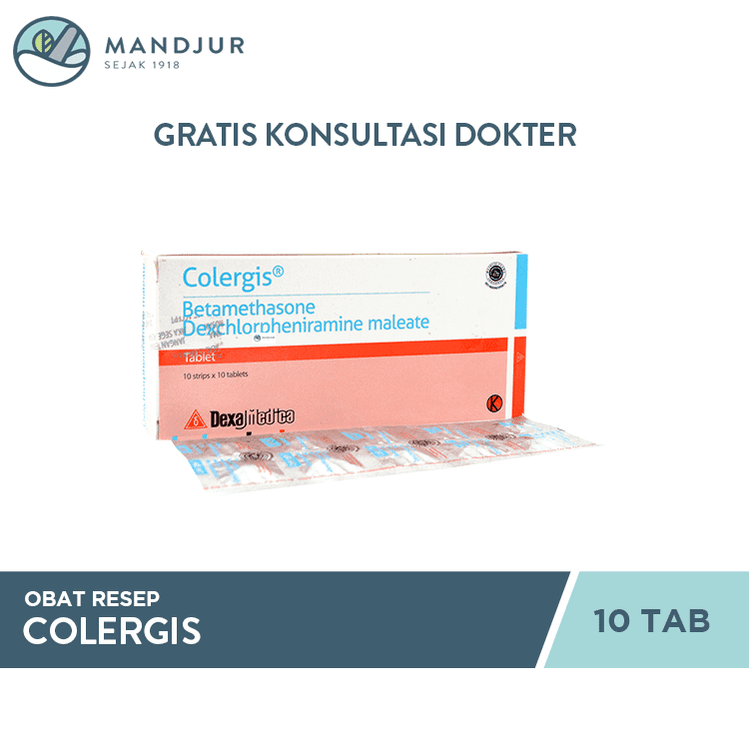 Colergis 10 Tablet — Apotek Mandjur