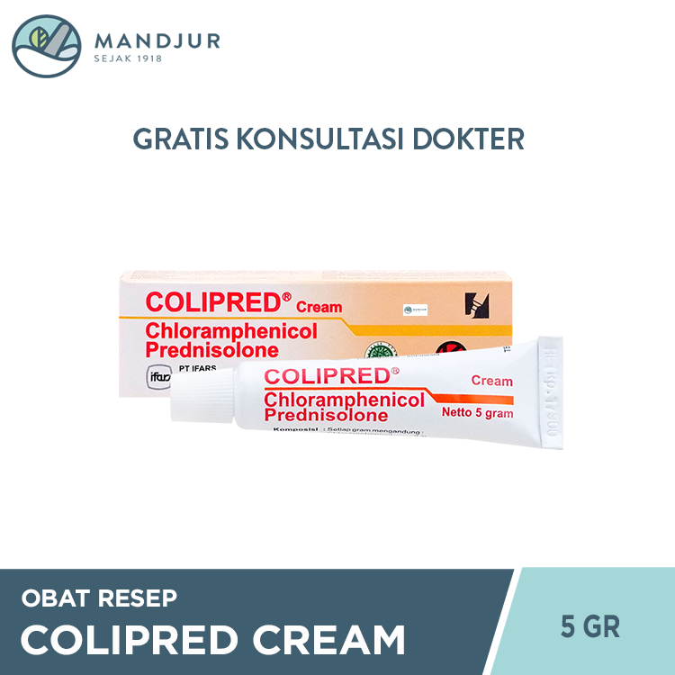 Colipred Cream 5 g — Apotek Mandjur