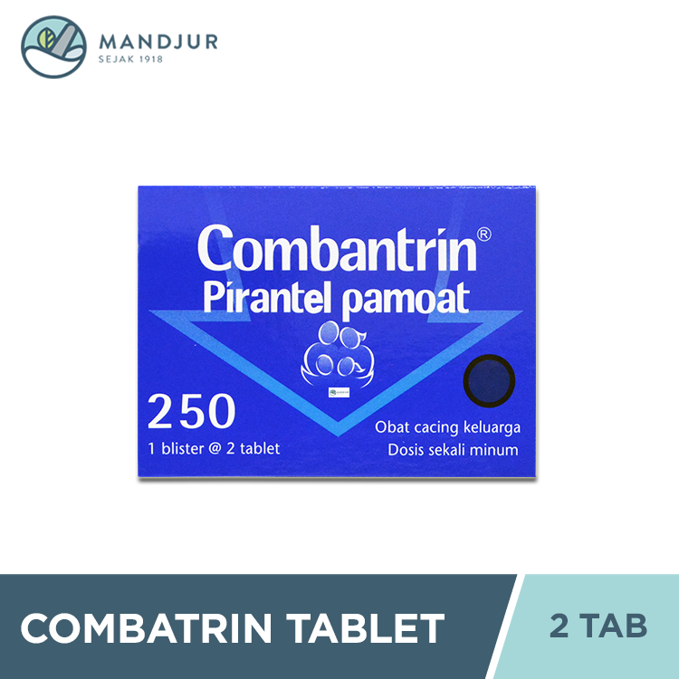 Combantrin 250 Mg 2 Tablet — Apotek Mandjur