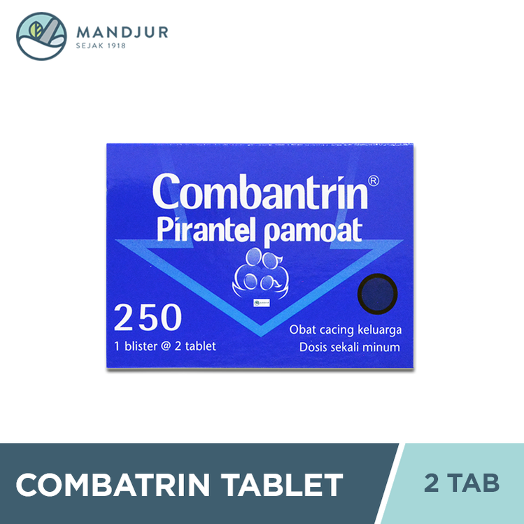 Combantrin 250 Mg 2 Tablet — Apotek Mandjur