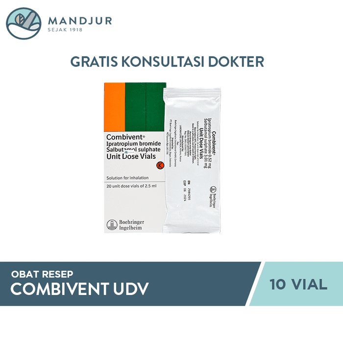 Combivent UDV 10 Vial — Apotek Mandjur