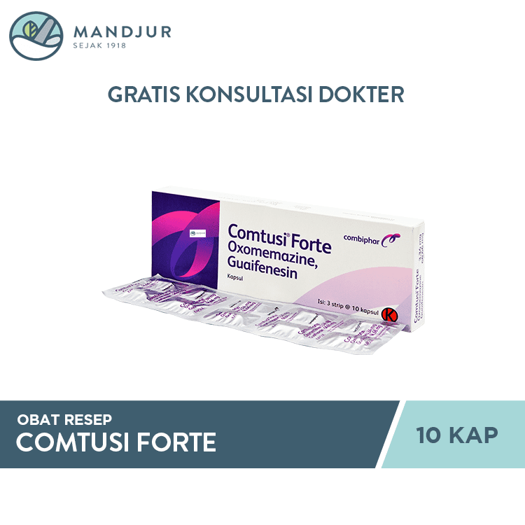 Comtusi Forte 10 Kapsul — Apotek Mandjur