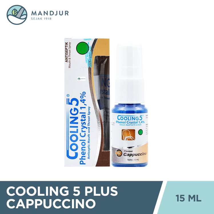 Cooling 5 Spray Cappucino — Apotek Mandjur