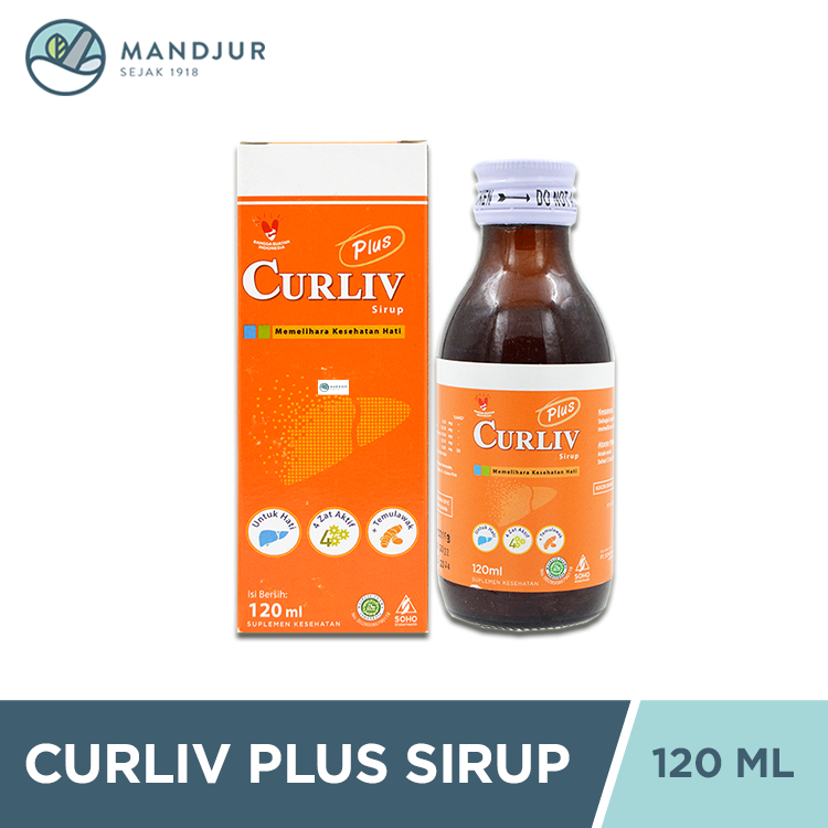 Curliv Plus Sirup 120 ML — Apotek Mandjur