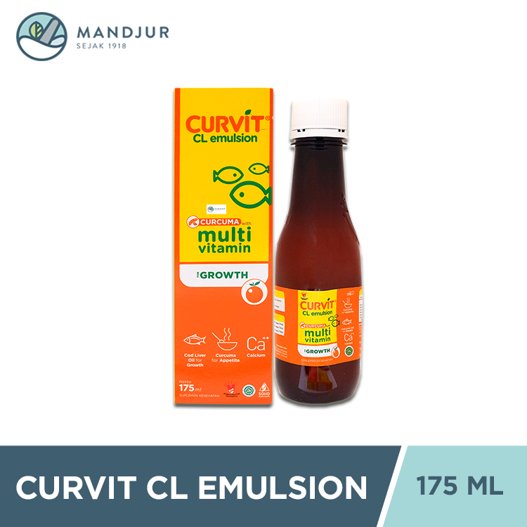 Curvit CL Emulsion 175 mL — Apotek Mandjur