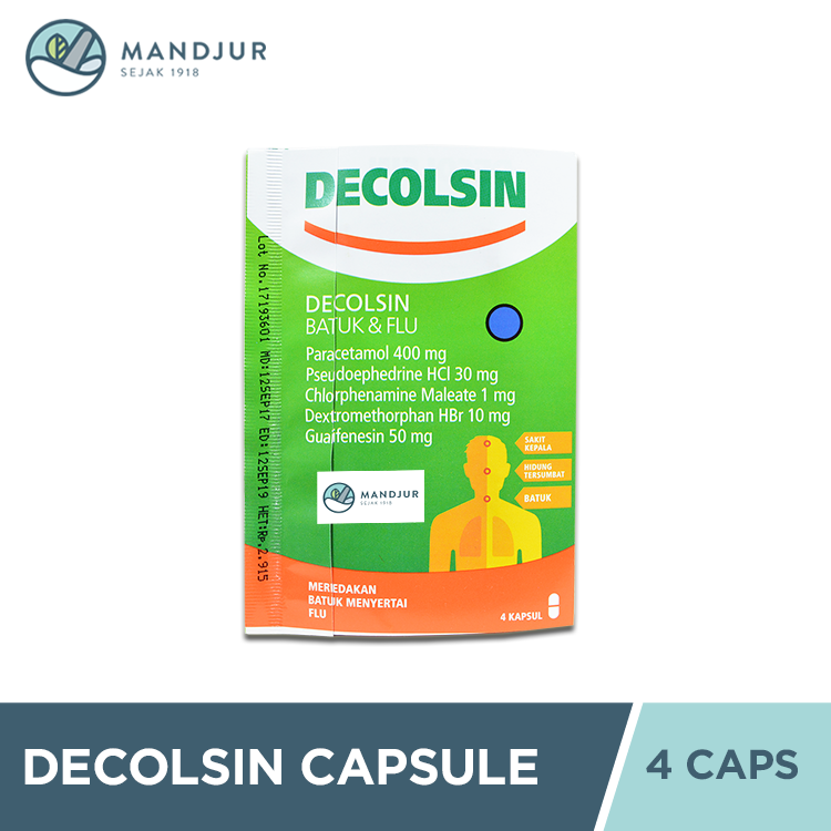 Decolsin Capsules — Apotek Mandjur
