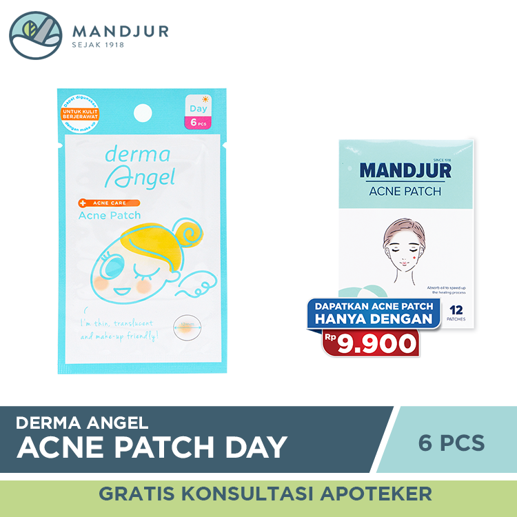 Derma Angel Acne Patch Day 6 Pcs — Apotek Mandjur