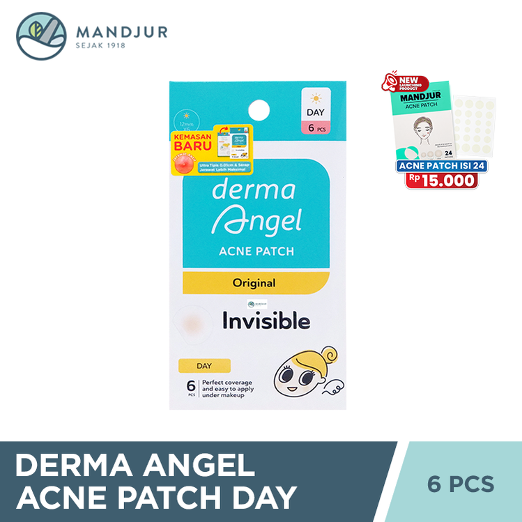 Derma Angel Acne Patch Day 6 Pcs — Apotek Mandjur