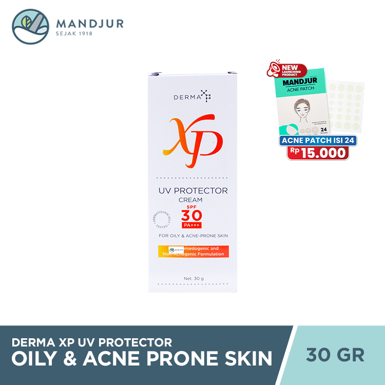 Derma XP UV Protector Cream SPF 30 — Apotek Mandjur