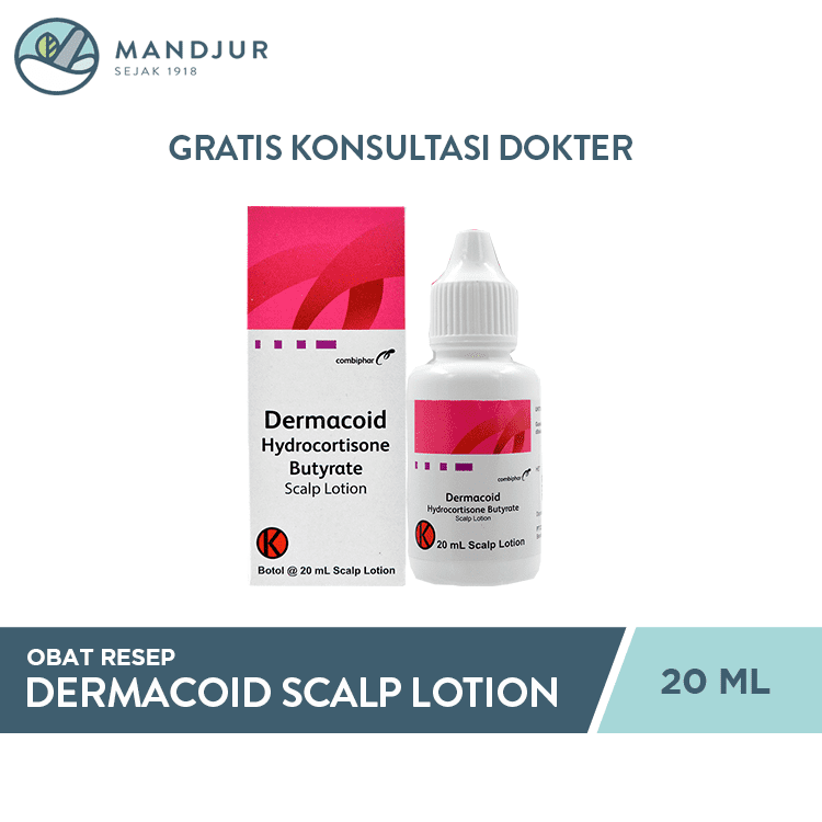 Dermacoid Scalp Lotion 20 Ml — Apotek Mandjur