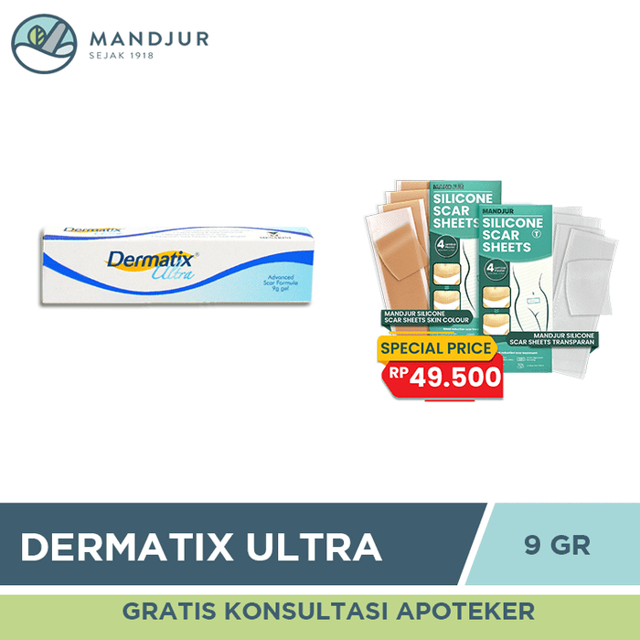 Dermatix Ultra Gel 9 Gr — Apotek Mandjur