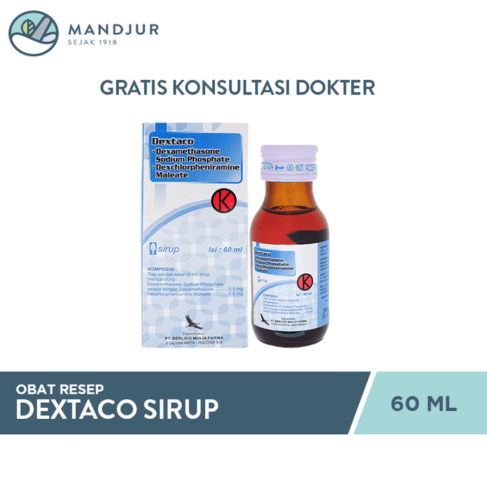 Dextaco Sirup 60 ml — Apotek Mandjur